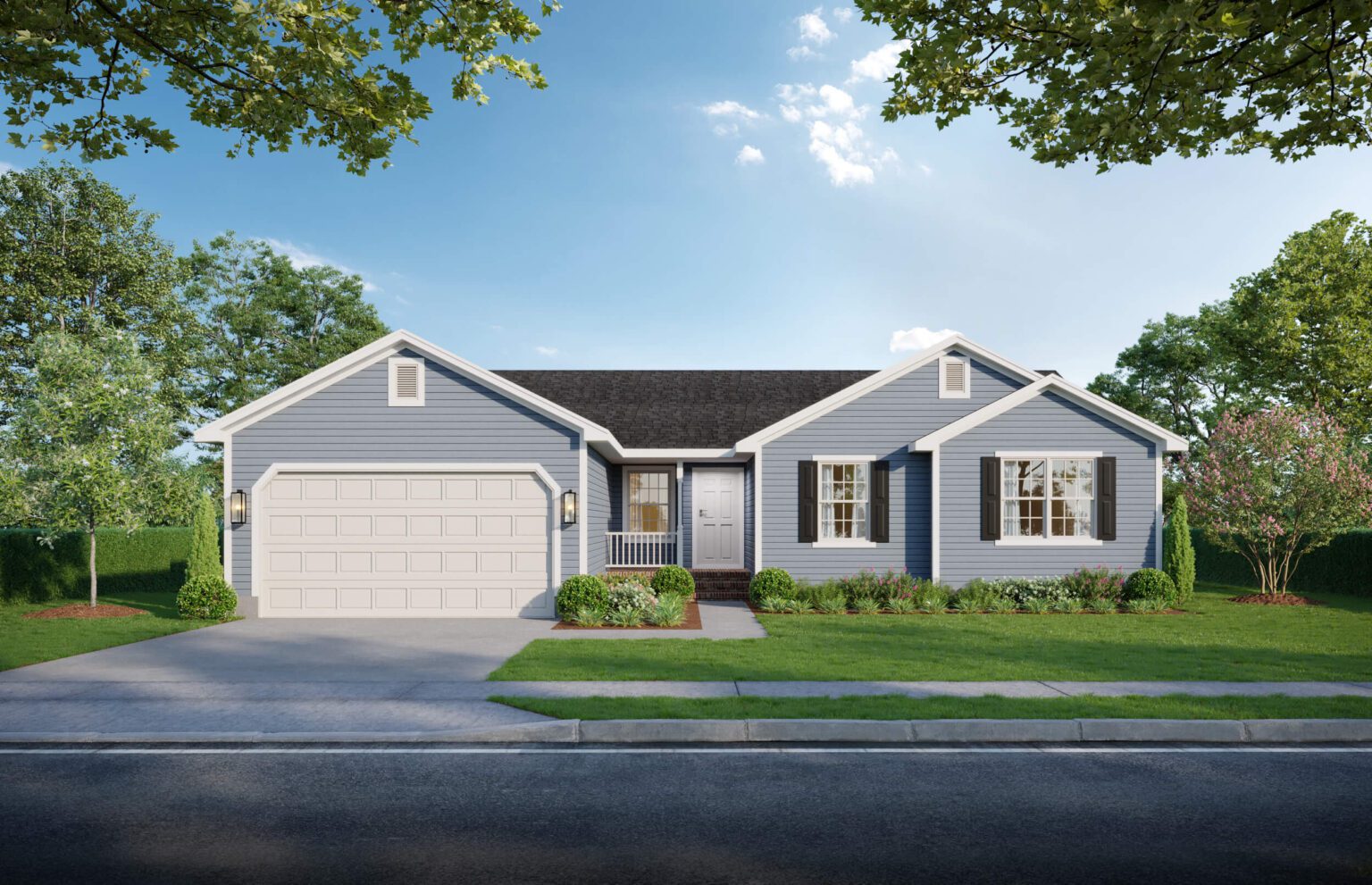 The Mayflower House Plan | Elegant Ranch-Style Design