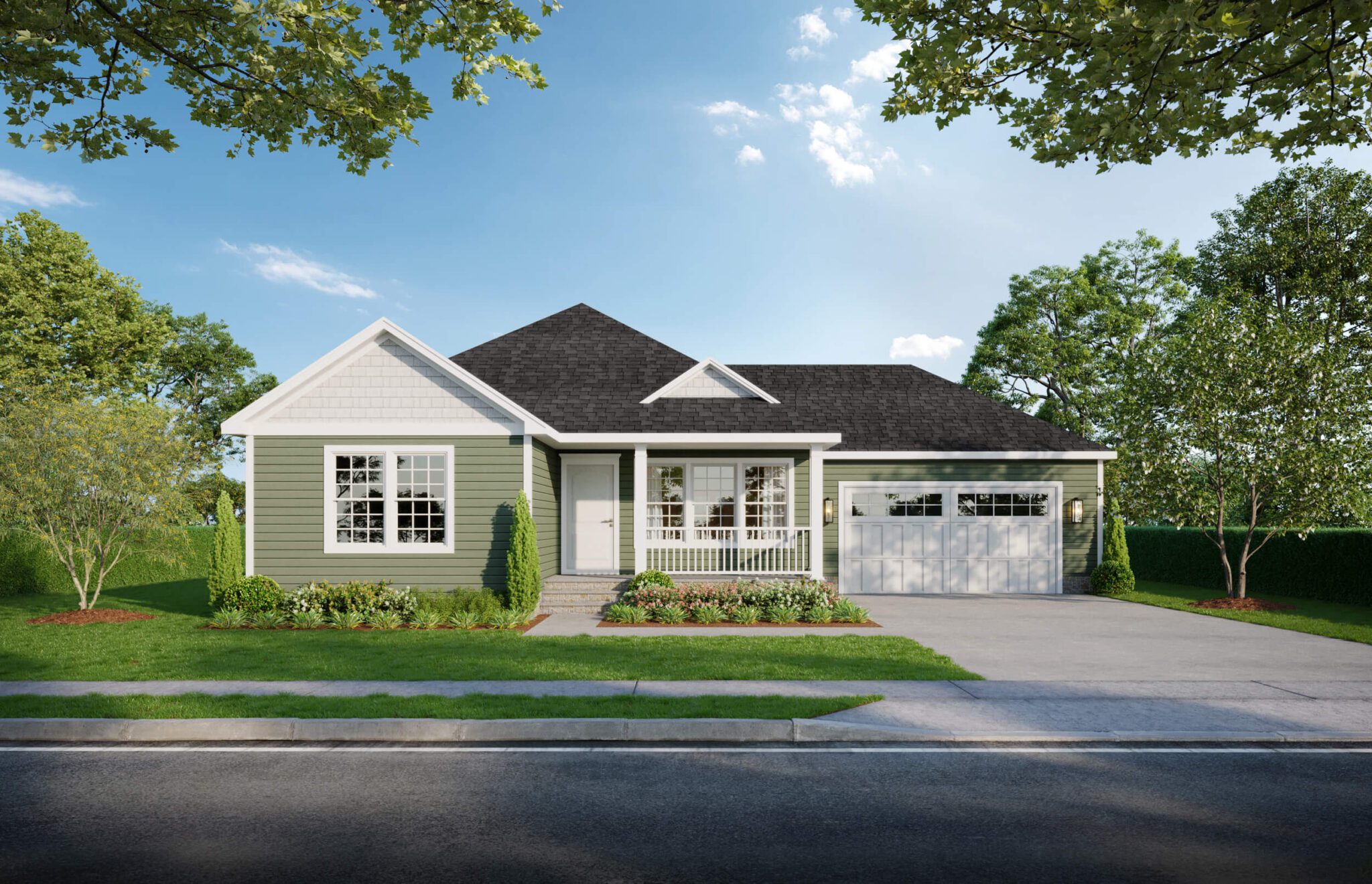 The Santa Maria House Floor Plan | Cozy Open-Concept